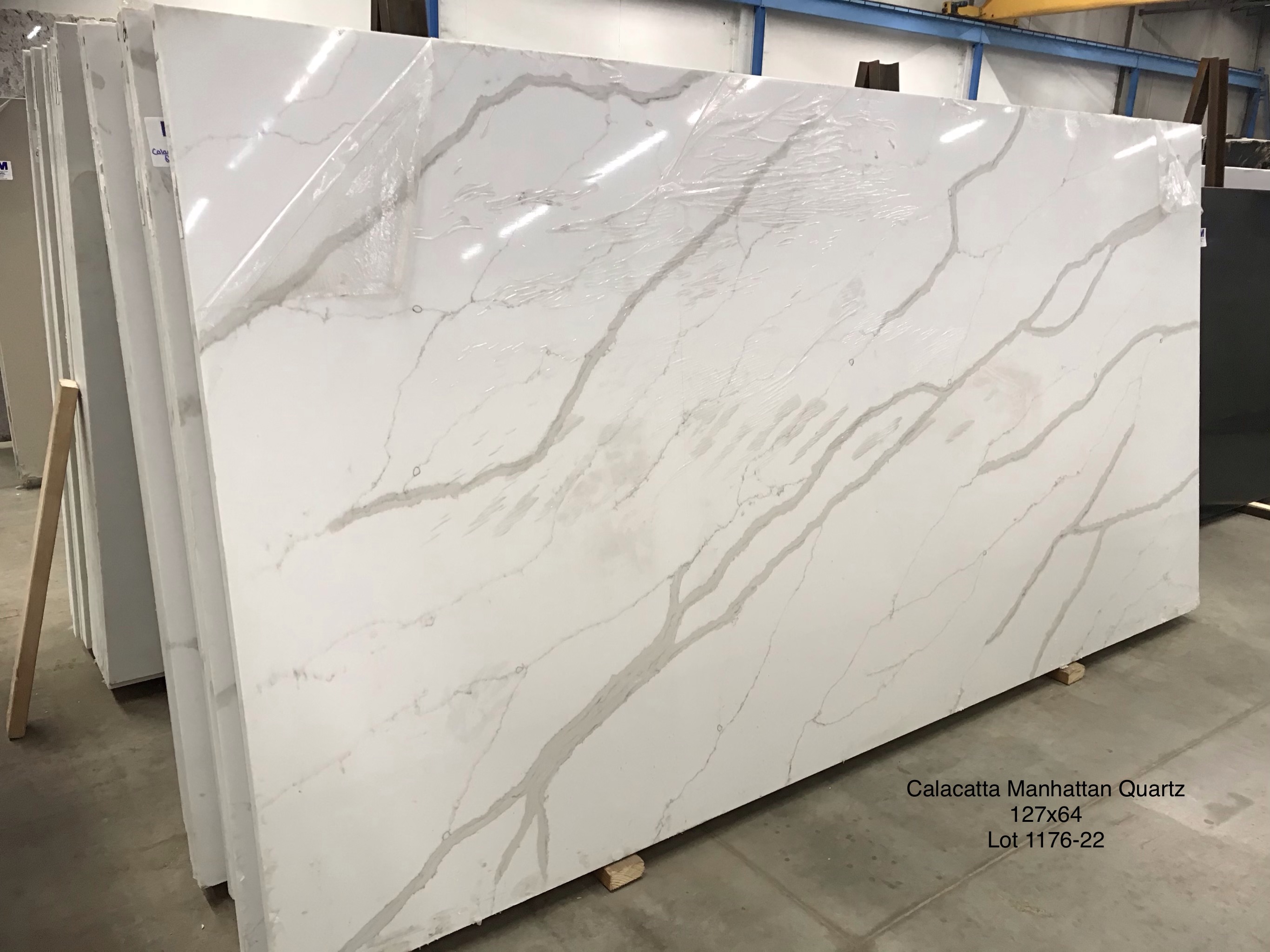 CALACATTA MANHATTAN 3CM PS Quartz in Atlanta | International Granite ...